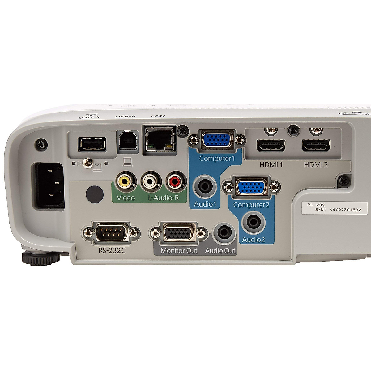 Epson PowerLite W39 LCD Projector - 16:10