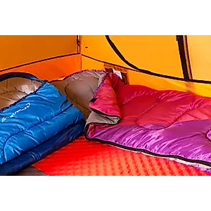 Clostnature Sleeping Bag for Adults and Kids - Lightweight Camping Sleeping Bag for Girls, Boys, Youths, Ultralight Backpacking Sleeping Bag for Cold Weather - Compression Sack Included(Left Zipper)