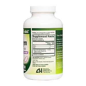 NutraA2Z Multi Collagen Pills 1735mg -180 Collagen Capsules (60 Servings) - Types I, II, III, V & X for Healthy Skin, Hair, Nails & Joint Support