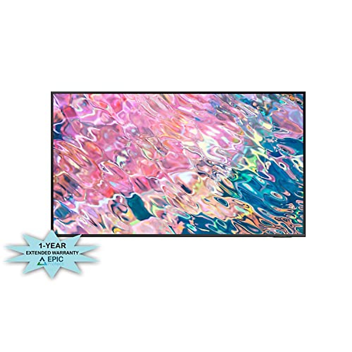 SAMSUNG QN43Q60BAFXZA 43" QLED Quantum HDR 4K Smart TV with a Additional 1 Year Coverage by Epic Protect (2022)