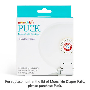 Munchkin Arm & Hammer Puck Baking Soda Cartridge, Lavender Scent