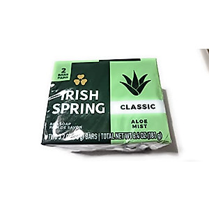 Irish Spring is Aloe 3.2z Cs Sp 2Pk, 0.47111111111111115 Oz