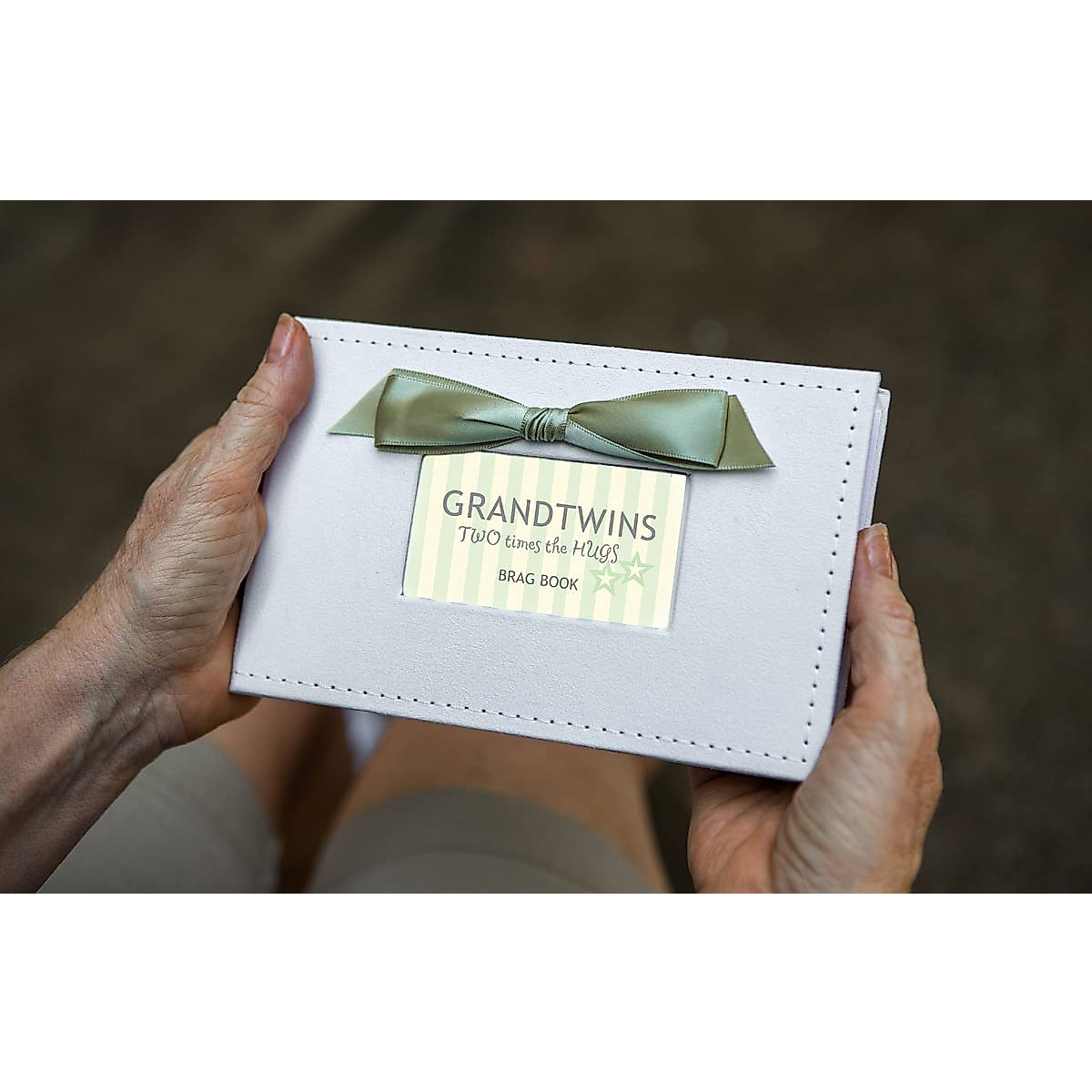 Twins Photo Album Brag Book (Grandtwins)