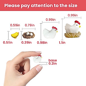 Chicken Shoe Charms Girls Decoration: Cute Chick Shoe Accessories for Clog Funny DIY Animal Shoes Matching for Party Birthday Gifts(10pcs)