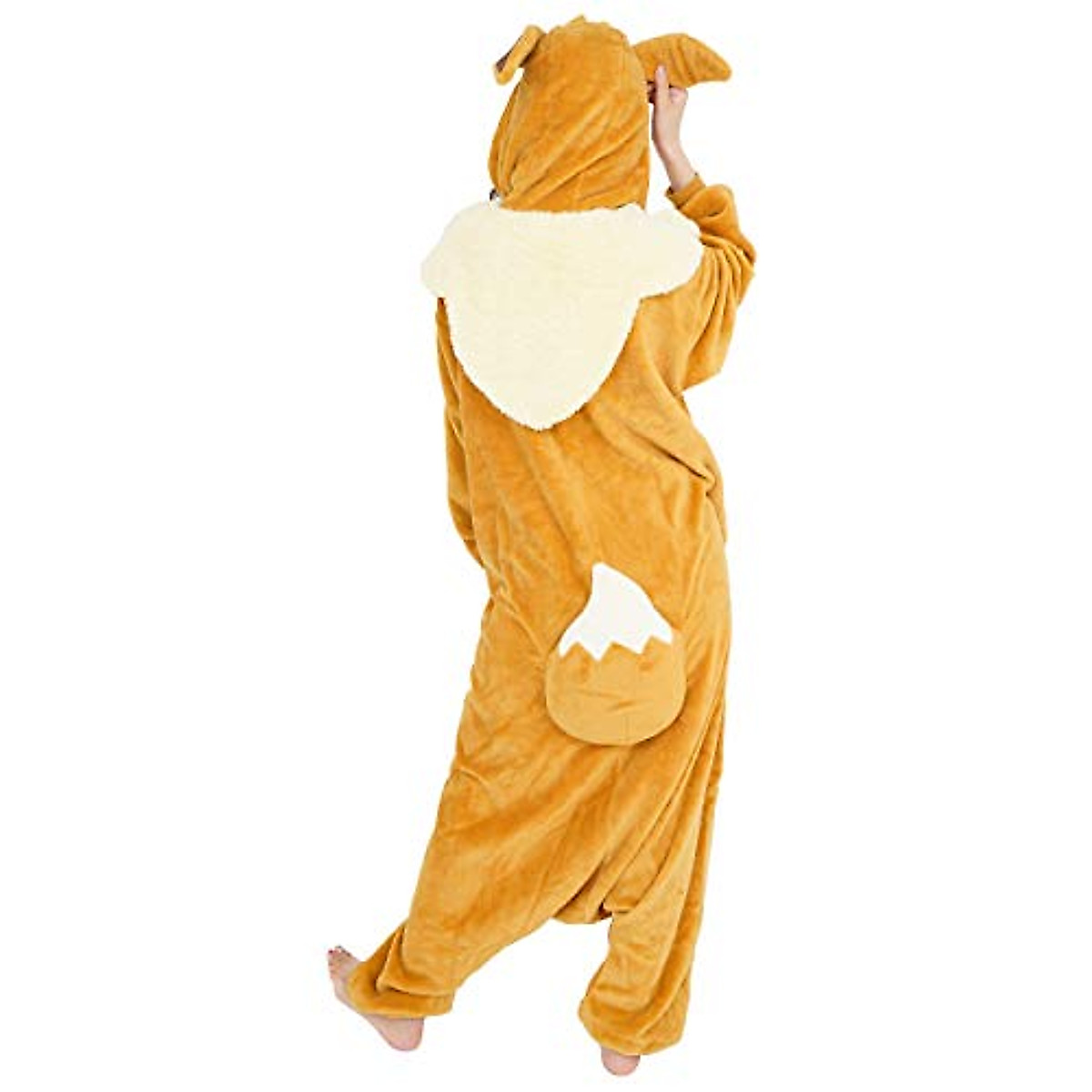 SAZAC Kigurumi - Pokemon - Eevee - Onesie Jumpsuit Halloween Costume
