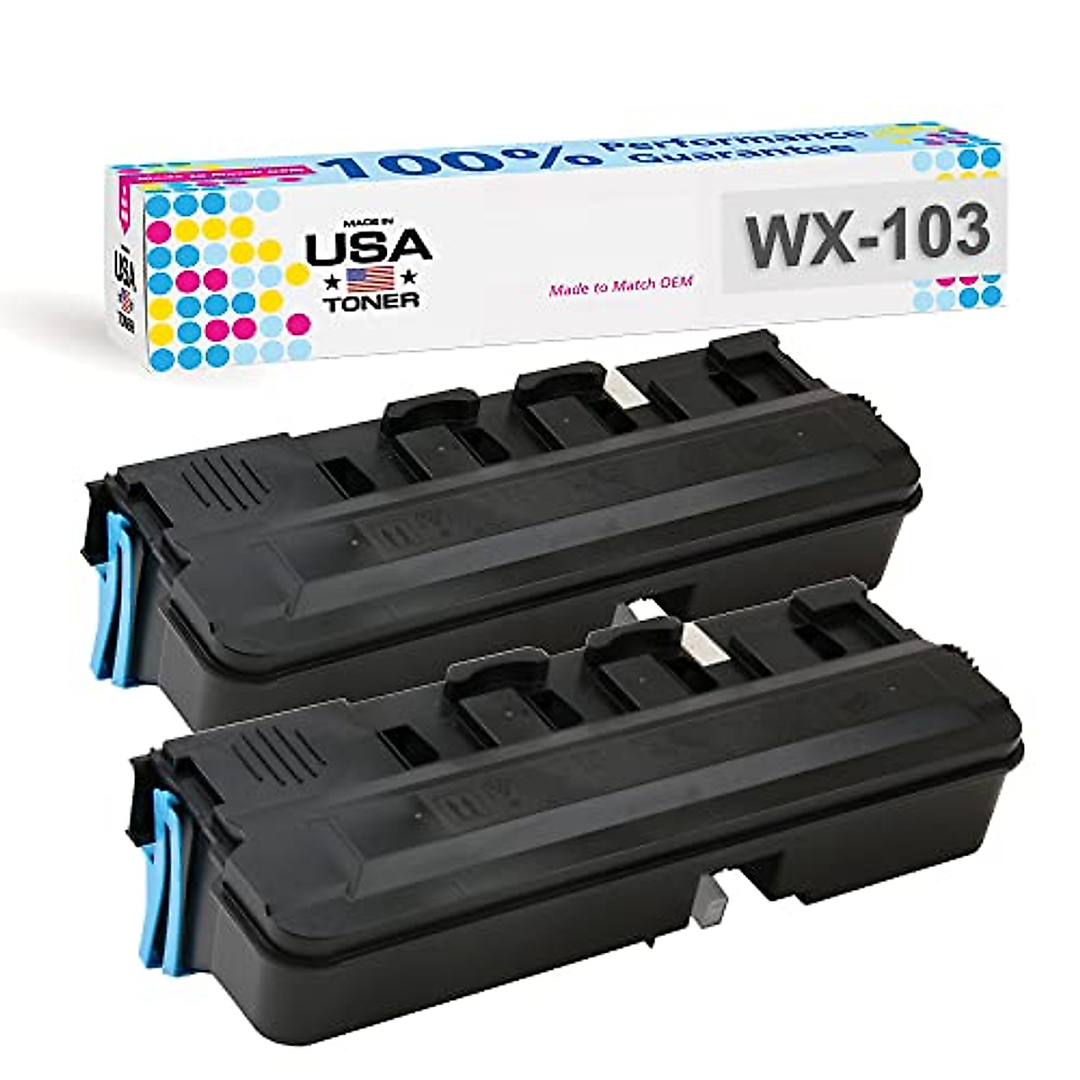 MADE IN USA TONER Compatible Waste Box for Konica Minolta WX-103 (2 Pack)