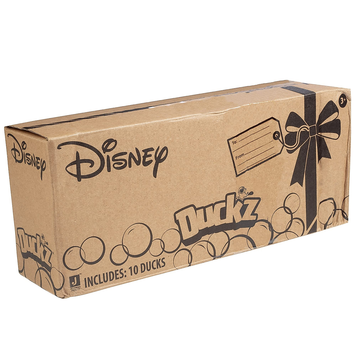 Disney Duckz Rubber Duckies - Mickey, Minnie, Elsa, Ariel and More - 10 Different Duck Characters - Great Easter Gift & Bath Toy for Kids - Ages 3+