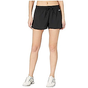 adidas Women's Design 2 Move 3-Stripes Shorts, Black/White,M