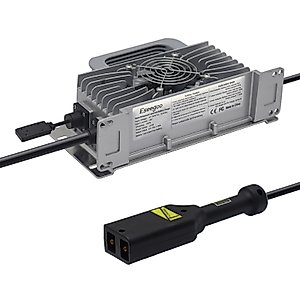 Eseegoo 20 AMP Battery Charger Replacement for 36 Volt EZGO EZ-GO TXT Golf Cart, Waterproof IP68 with D-Plug/Powerwise Style Plug