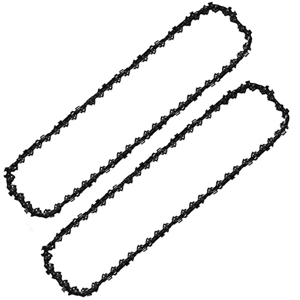 2-PACK 16" replacement chain for Worx WG300 WG303 WG303.1 WG304 Chainsaw Chain Blade 57DL 3/8LP .05