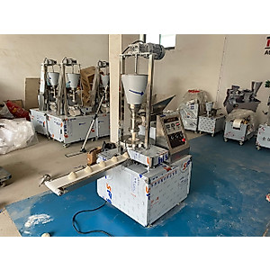 Koalalko Automatic Commercial Baozi Soup Dumpling Machine with 4 molds,Steamed Stuffed Bun Machine,Meat Pie Making Machine-3 Speed Can Be Adjustable,Food Grade Stainless Steel