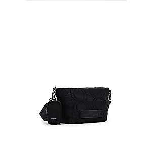 Desigual Accessories Fabric Across Body Bag, Black