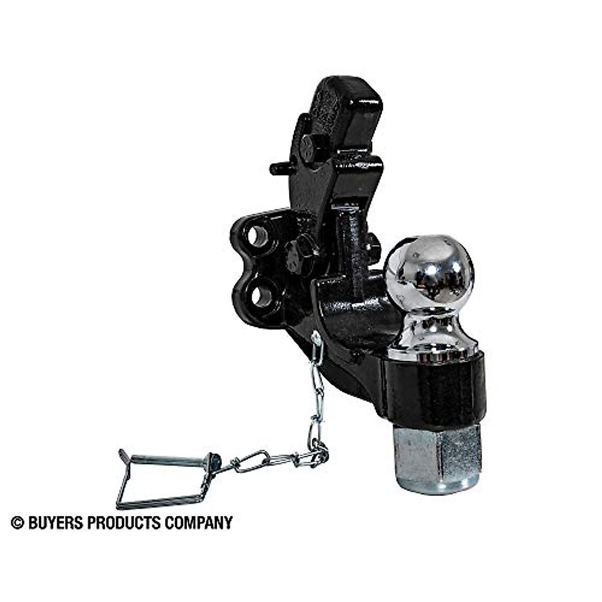 Buyers Products 15 Ton Combination Hitch - 2-5/16 Inch Ball (BH152516), Black