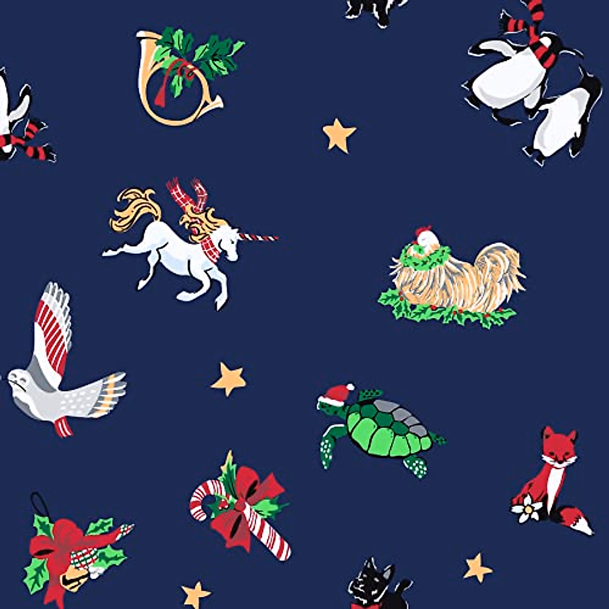 Vera Bradley Women's Novelty Cosmetic Makeup Organizer Bag, Snow Globe Motifs, One Size