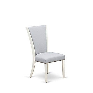 East West Furniture X026VE005-7 Dining Table Set, 7-Piece