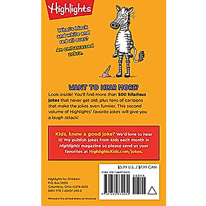 Best Kids' Jokes Ever! Volume 2 (Highlights™ Laugh Attack! Joke Books)