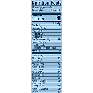 Gerber Lil' Bits Baby Cereal, Oatmeal Banana Strawberry, 8 Ounce (8 oz (Pack of 2))