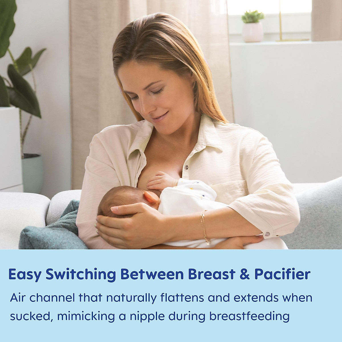 MAM Day & Night Pacifier, 0-6 Months, Boy, 3 Pack