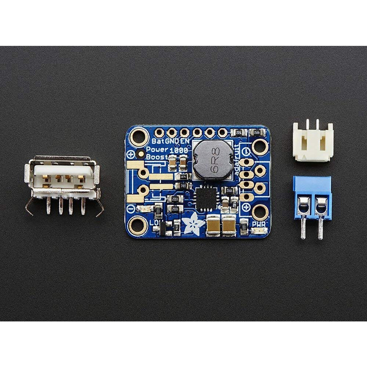 Adafruit PowerBoost 1000 Basic - 5V USB Boost @ 1000mA from 1.8V+