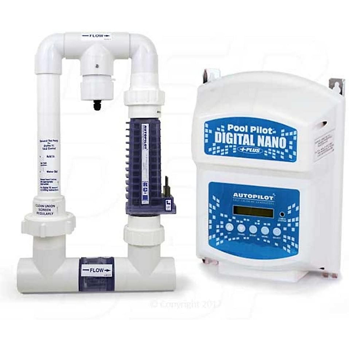 Autopilot DNP2 Nano Plus Salt Water Chlorine Generator, 220 V, Complete System