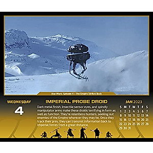2023 Star Wars: Saga Day-at-a-Time Box Calendar