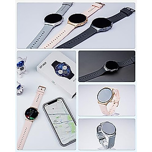 FILIEKEU Smart Watch for Men Women 1.5 Inch Screen Blood Pressure Oxygen Sleep Monitor Bluetooth Call Smart Watches IP68 Waterproof Fitness Tracker Smartwatch for Android iPhone Black