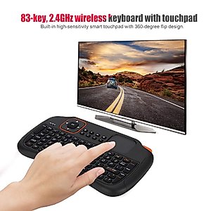 Zopsc Keypad for Android Remote Control 83-Key USB Mini Keyboard Handhold Keyboard with Touchpad
