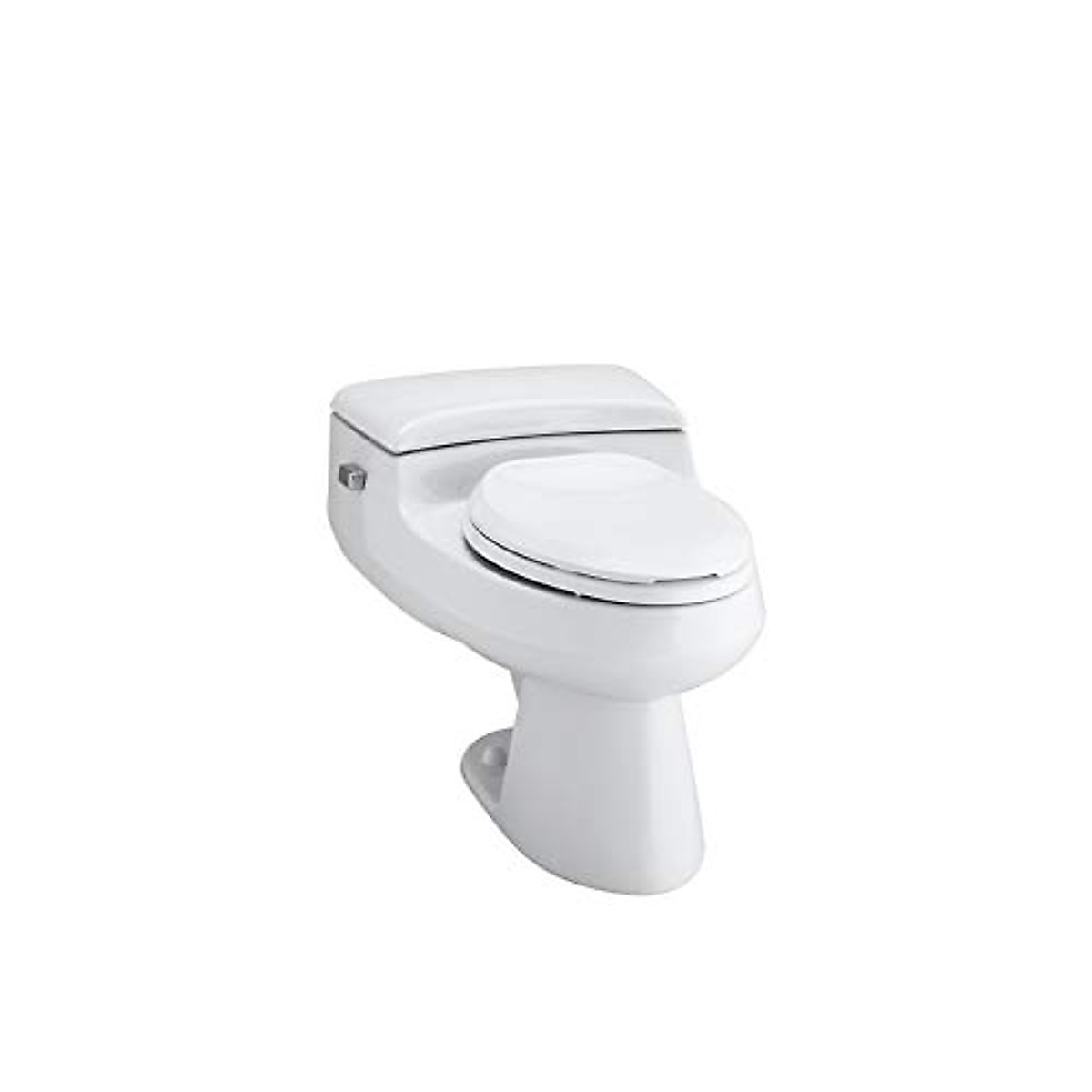 KOHLER K-3597-0 San Raphael Comfort Height Pressure IIte 1.0 GPF Elongated Toilet, White