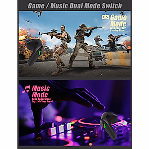 ZBC Earbuds Wireless Bluetooth in-Ear Headphones with 4 Microphones ENC Noise Cancelling Clear Calls Wireless Ear Buds 30H Playback IPX5 Waterproof Sports Stereo Earphones for iPhone Android (Blue)