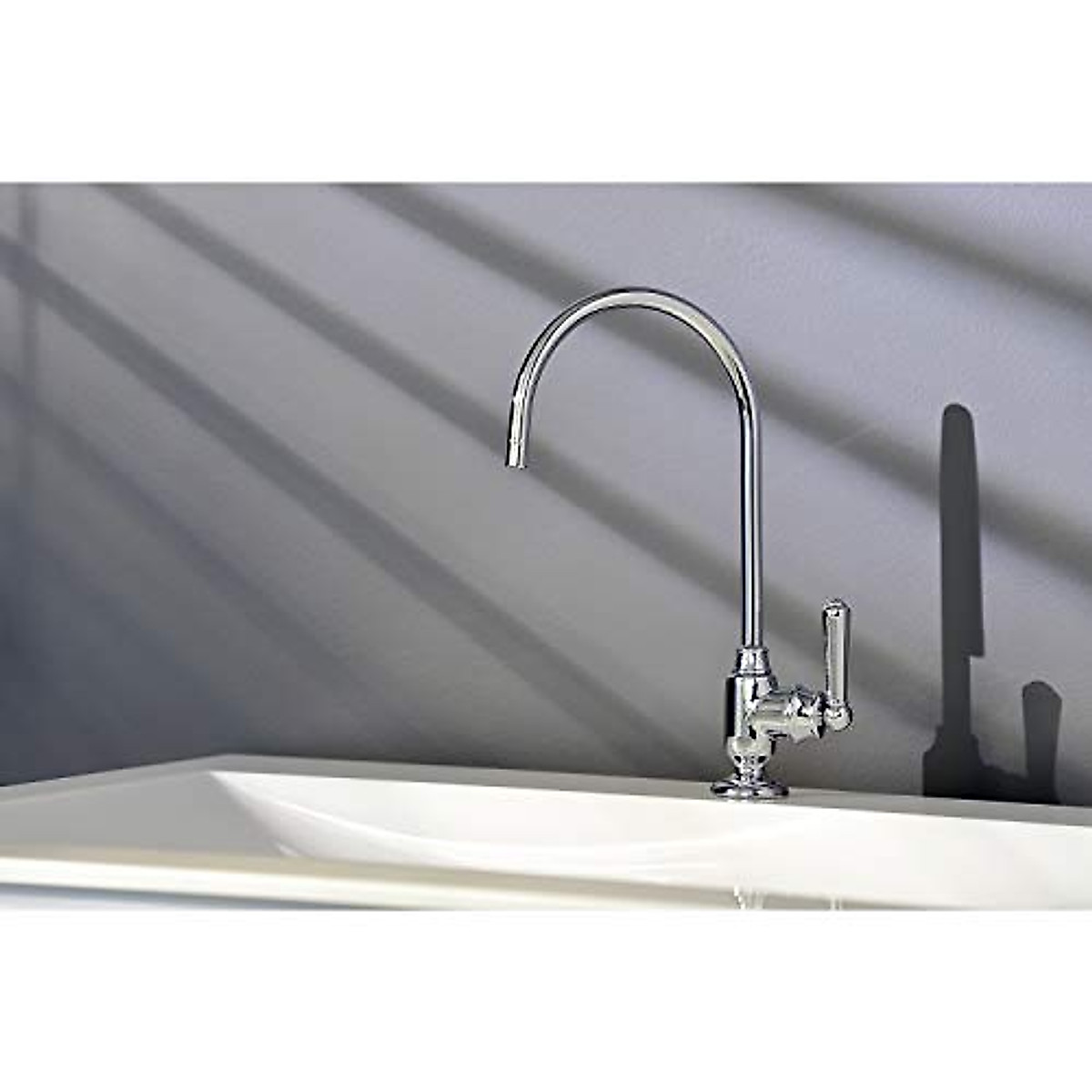 Kingston Brass KS5191NML Magellan Single-Handle Water Filtration Faucet, Polished Chrome