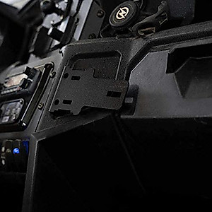 Rugged Single Side Radio & Hand Mic Mount for V3 RH5R RDH16 R1 GMR2 and Baofeng Handheld Radios