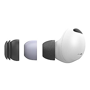 diofit/Galaxy Buds2 Pro Eartips Compatible for Samsung (PU Foam Black(SML))