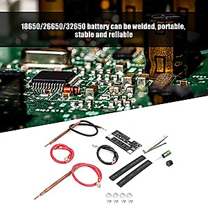 18650/26650 DIY Portable 12V Battery Storage Spot Welder Pen, Spot Welding Machine Equipment, Spot Welder Tool for Battery Welded