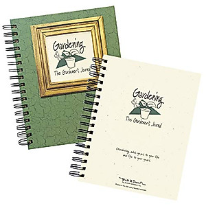 Write it Down Journals Unlimited Gardening Journal - Dk Green, 7.5" x 9" in. (jo/x0)