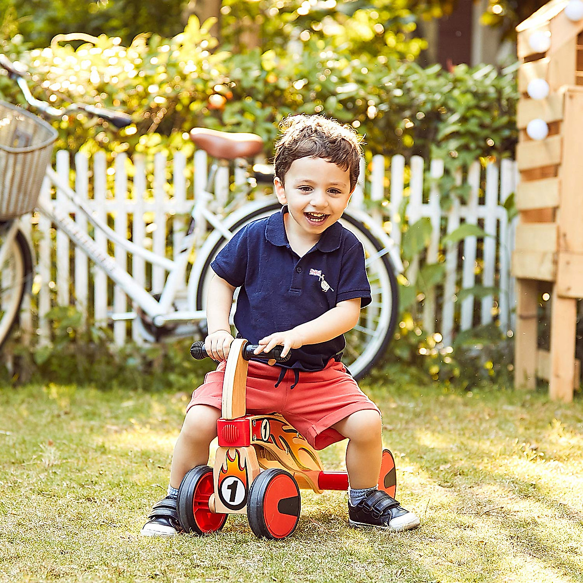 TOP BRIGHT Ride On Toys for 1 Year Old Boys and Girls, Baby Toys Scooter 1 Year Old