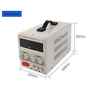 Precision 0-100V,0-3A Adjustable Switch Power Supply Digital Regulated Lab Grade