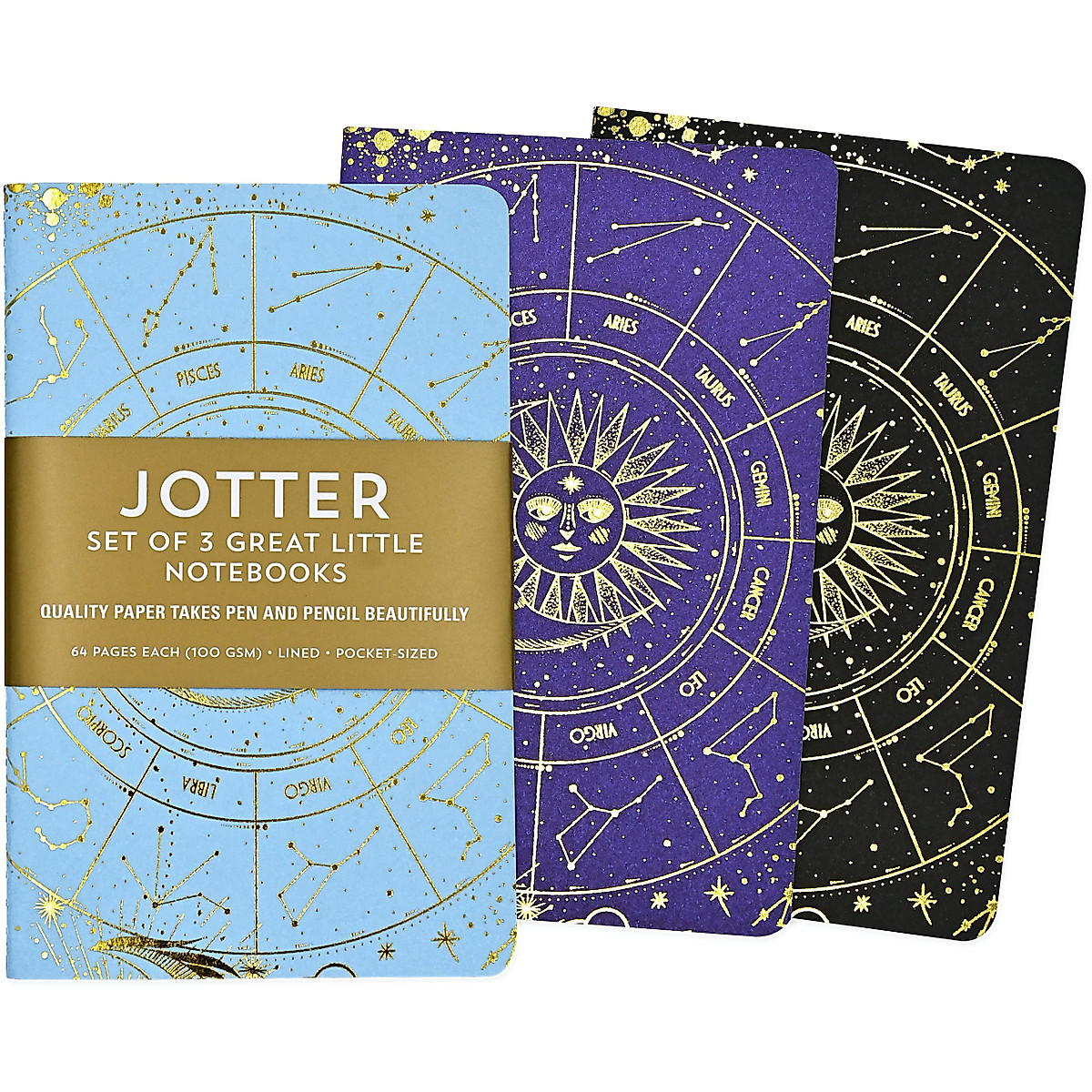 Celestial Jotter Notebooks (3 pack)