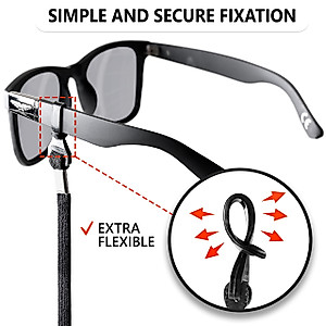 Eye Glasses String Holder Strap - Eyeglass Straps Cords for Men Women - Eyeglass Holders Around Neck - Sunglasses String Chain Lanyard Retainer