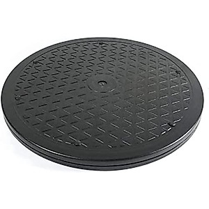 12 Inch Heavy Duty Swivel Ball Bearing Stand 360˚ Rotation Lazy Susan Turntable for TV, Monitors, Laptops, Artwork, Plants,