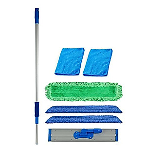 Real Clean 24 inch Commercial Microfiber Mop Kit