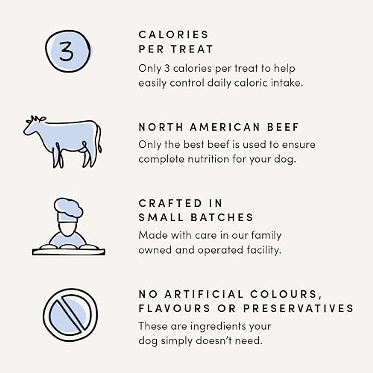 Crumps' Naturals Mini Trainers Semi Moist Beef 4.7oz