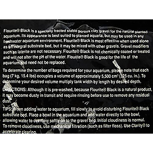 Seachem Flourite Black Clay Gravel Flourish Tabs Growth Supplement | Planted Aquarium Substrate and Plant Root Fertilizer