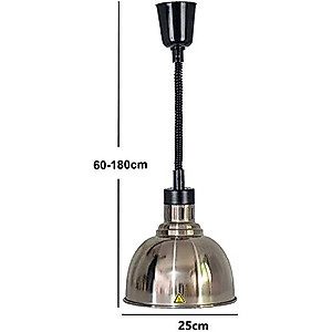 Parties Buffet, Food Heat Lamp Kitchen Light Buffet Server Food Warmer Metal Chandelier, 4 Pack For Food Foods From Acquisition of Cold Restaurant Facilities