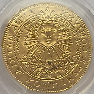 DE 1652 Gold Obverse Trial Strikes - Matthias II - Holy Roman Emperor - Circa 1612 Gold Coronation Medals - Matthias II and Anna - German States - Frankfurt am Main - Plate Coins in Forschner - Forschner #34.1 Gold & #34.3 Gold - 1 of Only 2 Known Sets MS