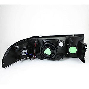 HH Building 1pc Headlight Front Left Right Driver Passenger Side Smoked Lens Chrome Housing Smoke Headlights/Corner Lamps 5976555 5976556 5_HD-ON-CCP91-1PC-LED-SM