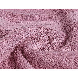 Cotton Face Washcloths Set 100% Cotton Ultra Soft Wash Cloth Towel Set for Bathroom and Home Highly Durable High Absorbency Convenient and Stylish Wash Cloths - Bright Multi-Color 12''x12'' Pack of 12