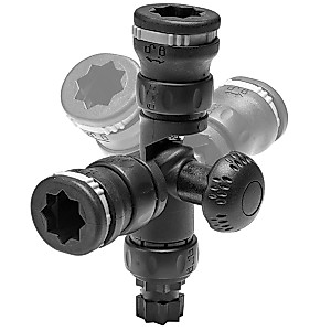 RAILBLAZA Adjustable Extender with StarPort Mount for Kayaks, Use for Rod Holders, Camera Mounts, FishFinders and More