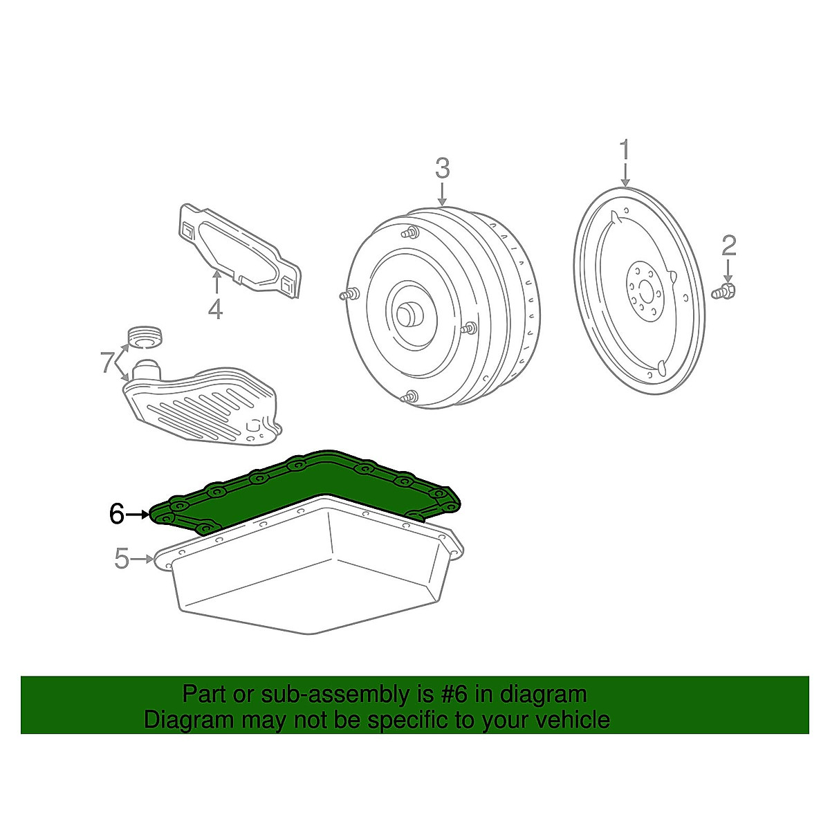 Genuine Ford Parts - Gasket (F2VY-7A191-A)