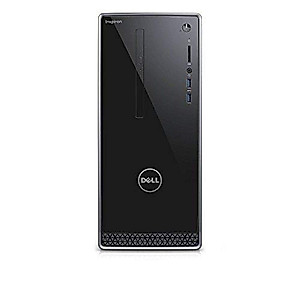 Dell i3668-5113BLK Desktop Computer - Inspiron 3668 Core i5 i5 7400 12 GB RAM 1 TB HDD Black Windows 10 Home 64 bit DVD Writer (Renewed)
