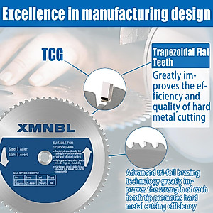 14 Inch Metal Cutting Saw Blade,Replacement for Evolution 14 Inch Metal Saw Blade for Evolution S355MCS S355CPS S355CPSL S380CPS Metal Cutting Saw,14 Inch x 66 Teeth,1 Inch Center Shaft